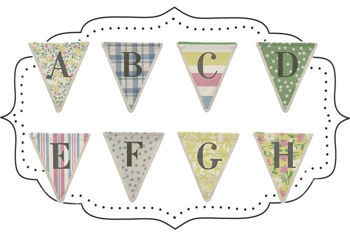 Fabulous Fabric Alphabet Bunting – The Paper Wild